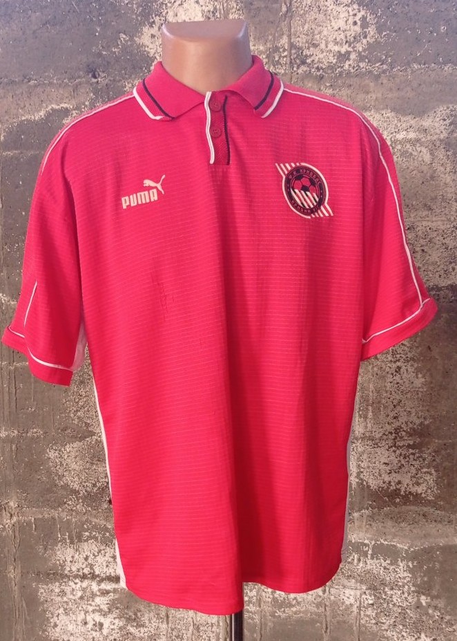Kryvbas Kryvyi Rih Home football shirt 1999 - 2002.