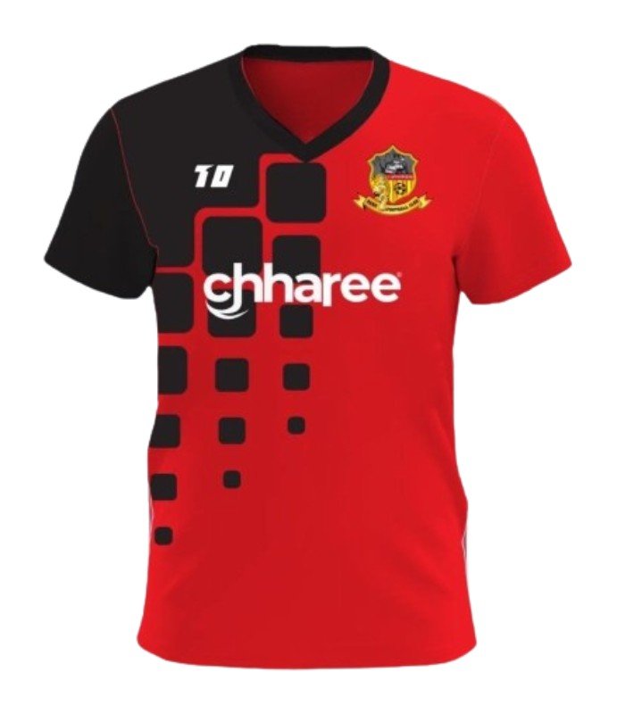 Paro FC Home Camiseta de Fútbol 2024. Sponsored by Chharee