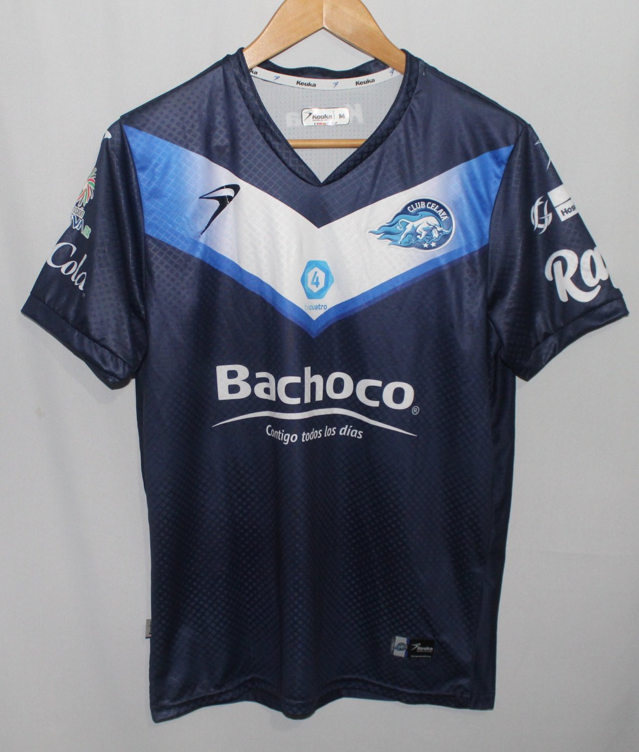 Club Celaya Away football shirt 2022 - 2023. Sponsored by Bachoco