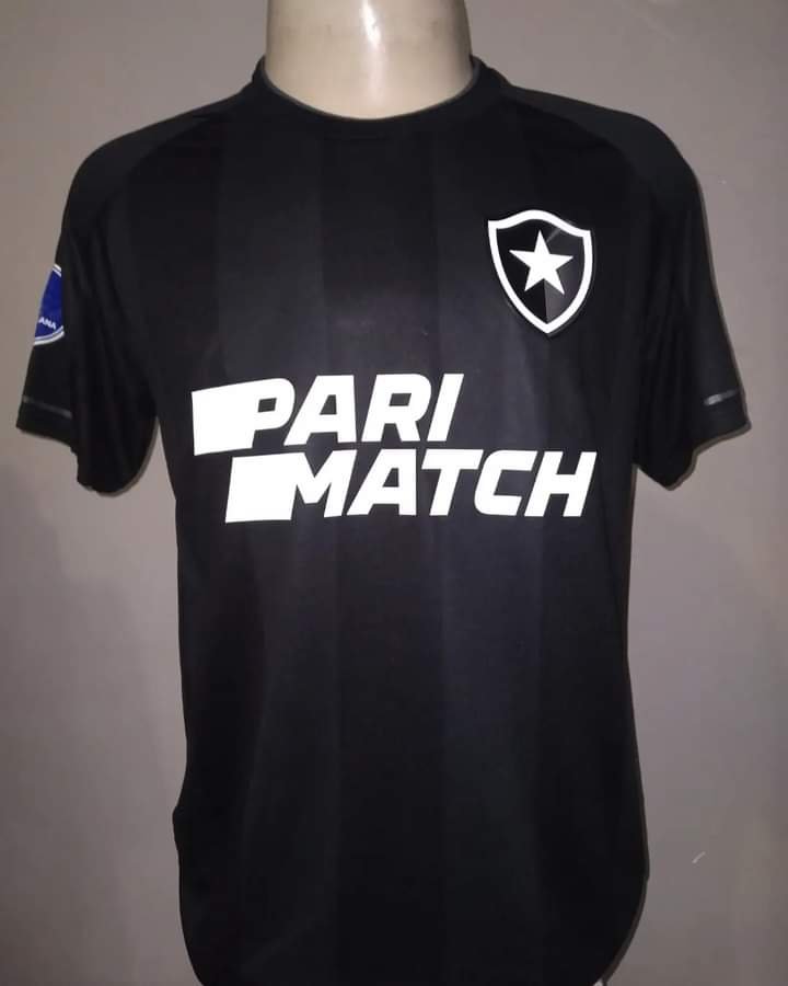 Botafogo Away football shirt 2022 - 2023. Sponsored by Pari Match