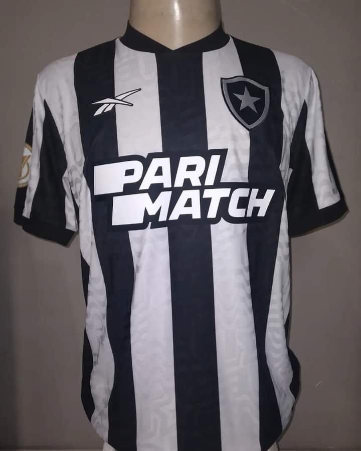 Botafogo Home football shirt 2023 - 2024. Sponsored by Pari Match