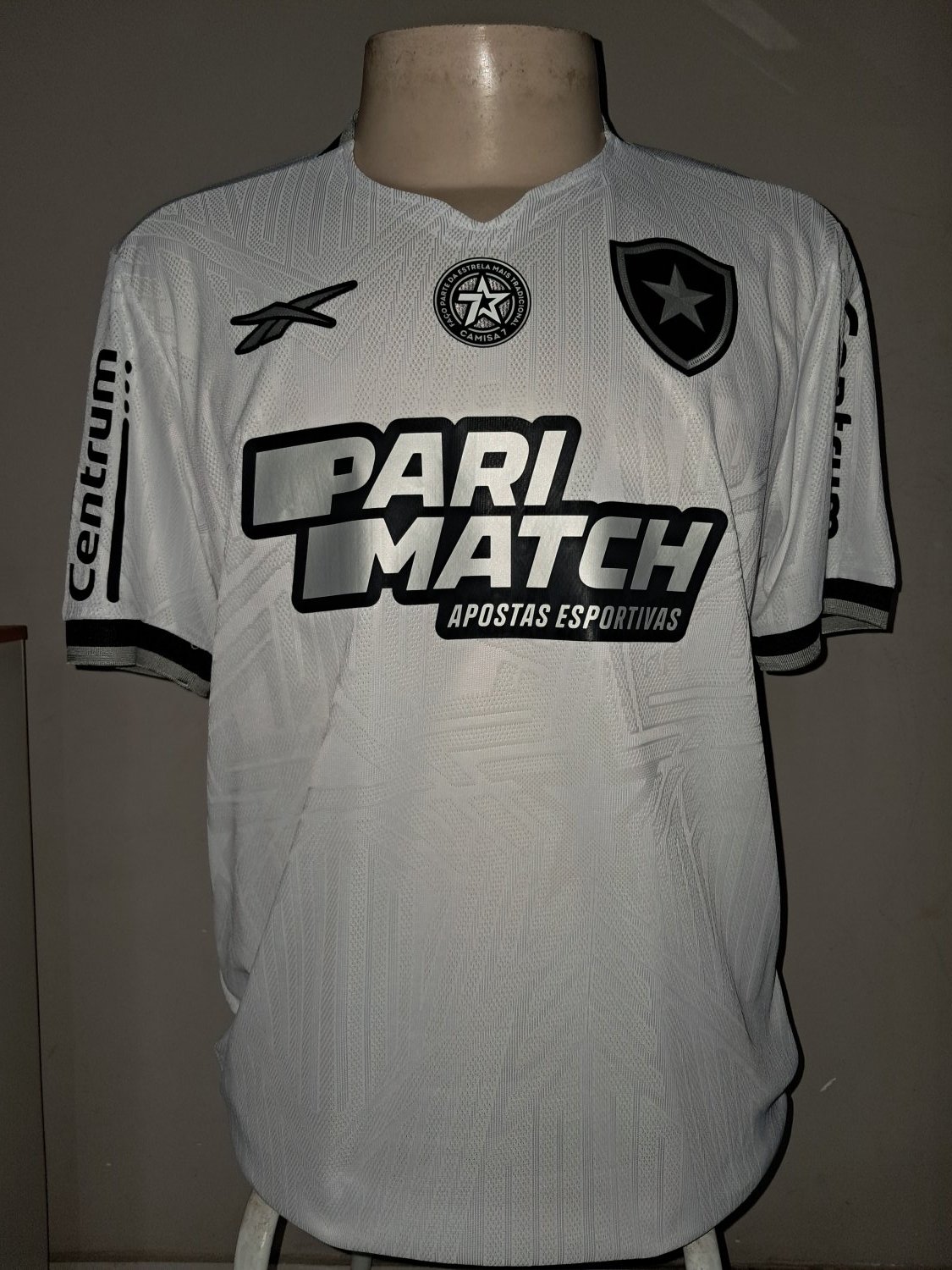 Botafogo Third football shirt 2024 - 2025. Sponsored by Pari Match