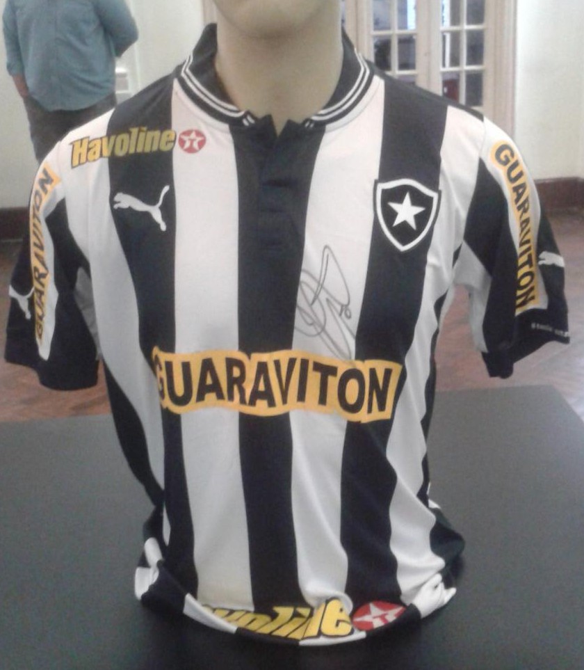 Botafogo Home football shirt 2012 - 2013. Sponsored by Guaraviton