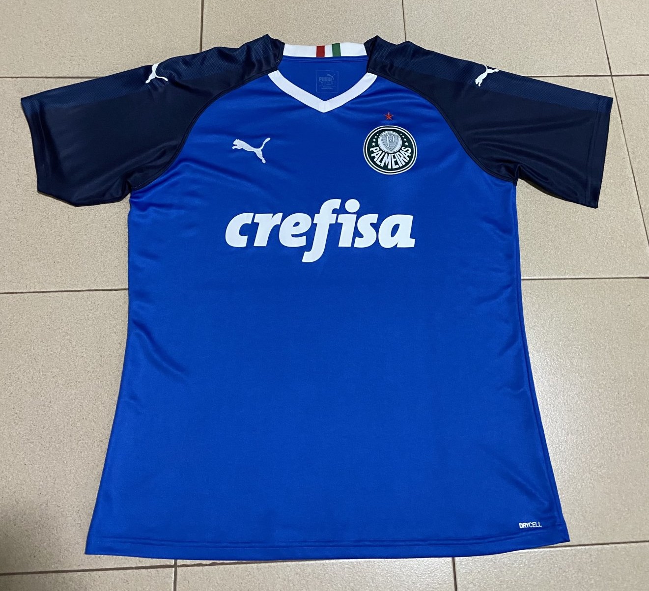 Palmeiras Portero Camiseta de Fútbol 2019 - 2020. Sponsored by Crefisa
