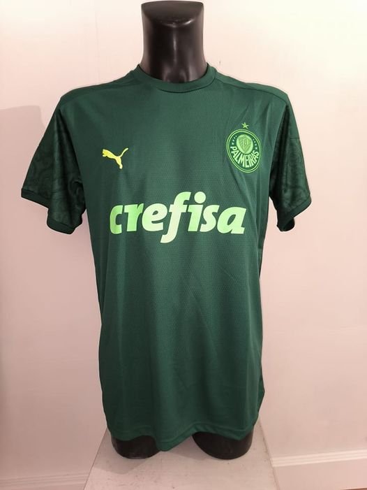 Palmeiras Third football shirt 2021 - 2022. Sponsored by Crefisa