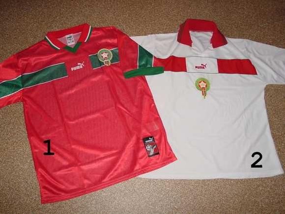 Morocco Home football shirt 1998 - 1999