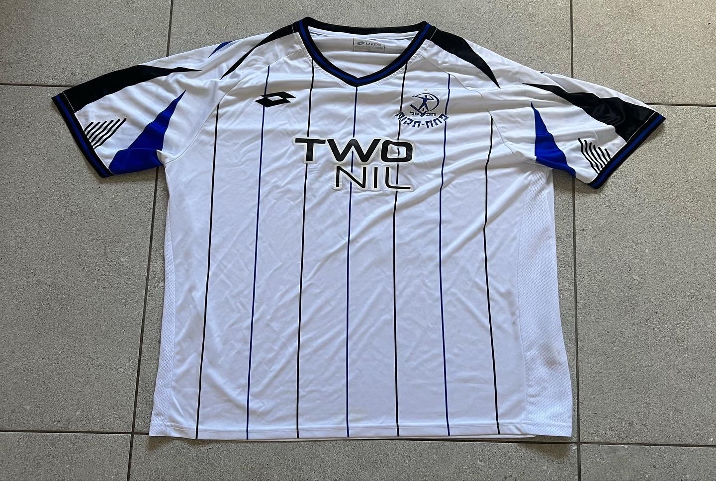 Hapoel Petach-Tikva Third football shirt 2022 - 2023. Sponsored by Two Nil